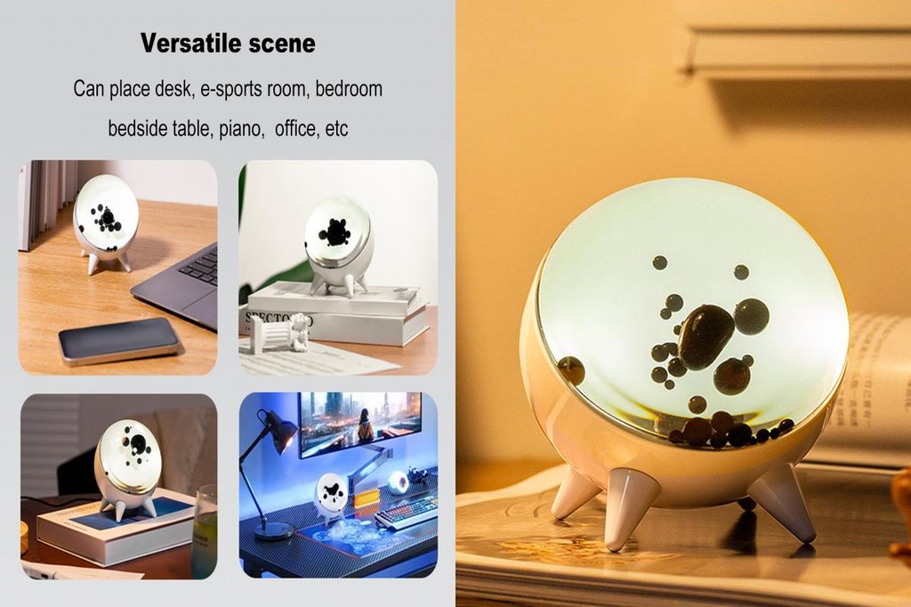 yearcook Music Visualization Speaker Sound Visualizer Wireless Magnetic ...