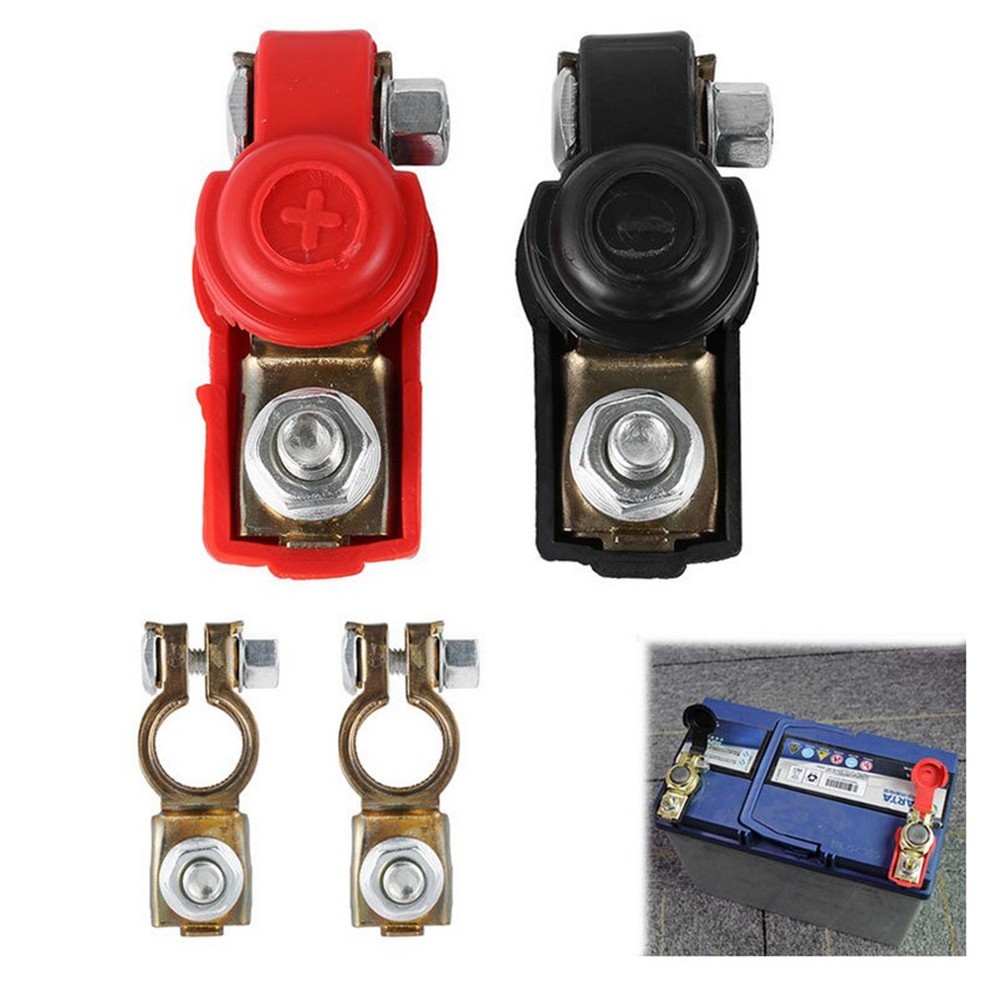 Car battery pile head pure copper thickened battery terminal Battery ...