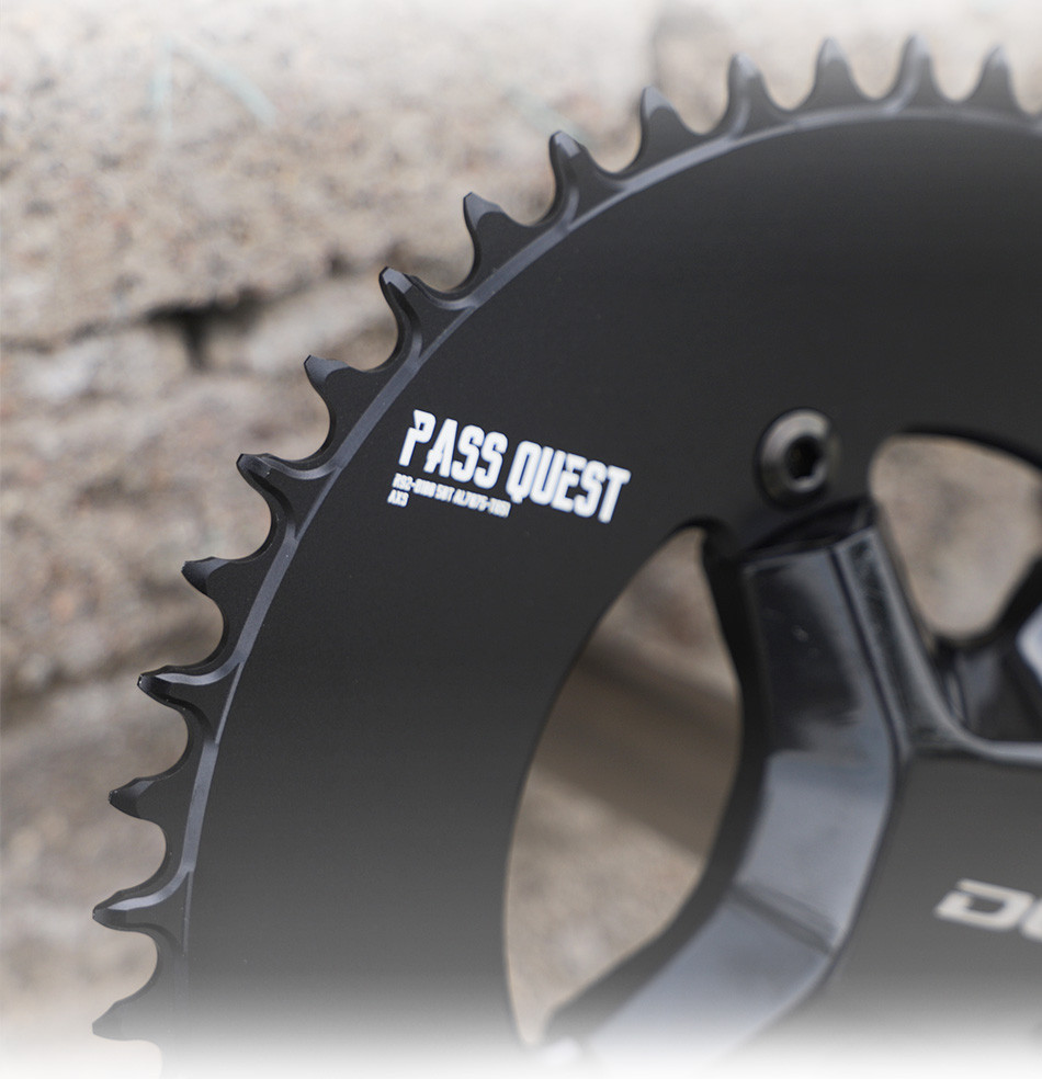 PASS QUEST Chainring 110BCD for 105 R7100 Shimano DuraAce R9200 Ultegra ...