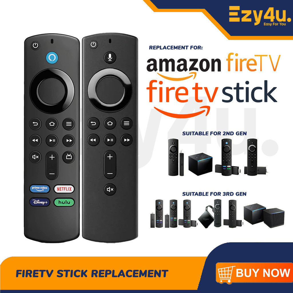 FireTV Remote Replacement Amazon Firestick Fire TV Stick GEN 2 3 G05 4K ...
