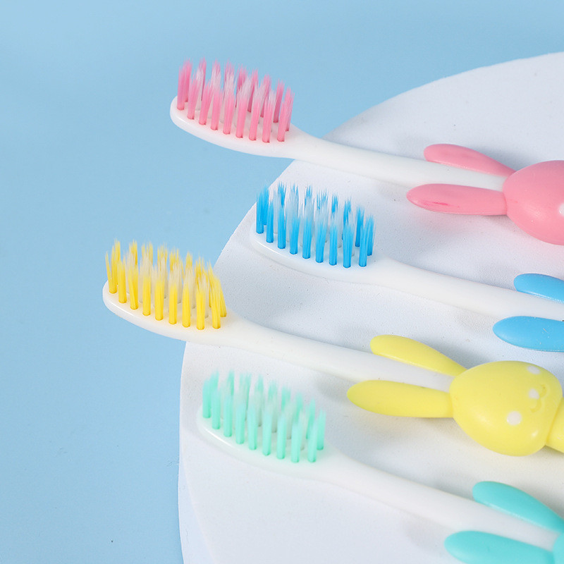 4PCS Baby Theeth Brush Kids Soft Silicone Training Toothbrush Children ...