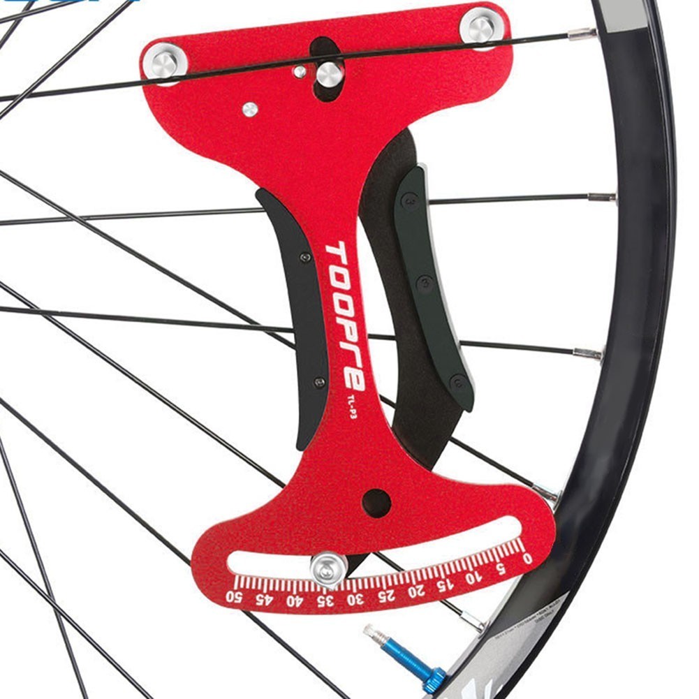 Bicycle Spoke Tension Meter Measuring Tool Road Bike Wheel Repair ...