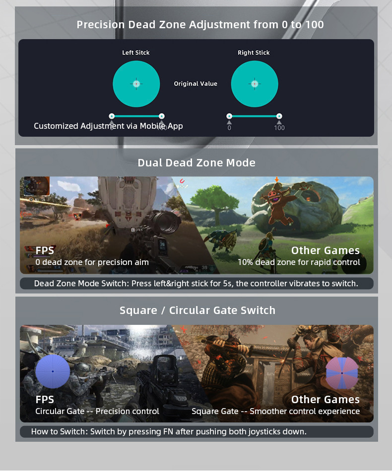 MACHENIKE G5Pro Max Set Offer Gaming Controller With RGB Charging Stand ...