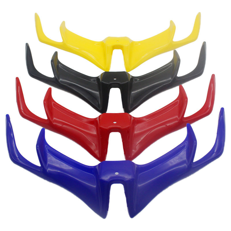 Motorcycle Front Fairing Aerodynamic Winglets Racing Spoiler ABS ...