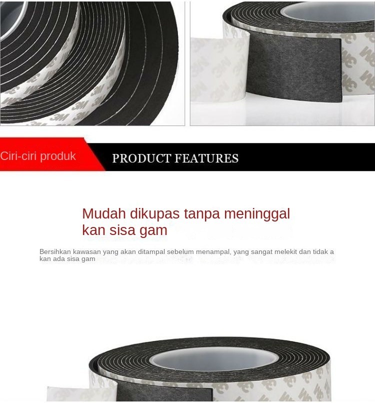 【COD】3M Double Sided Tape Velcro3MDouble-Dua Muka Tape Thickening Foam ...