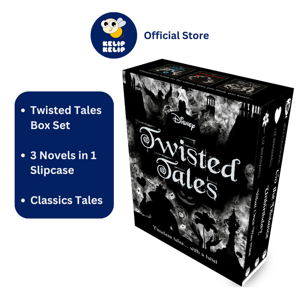 Disney Twisted Tales Book Gift Set with 3 Novels (Box Set) Volume 4 ...