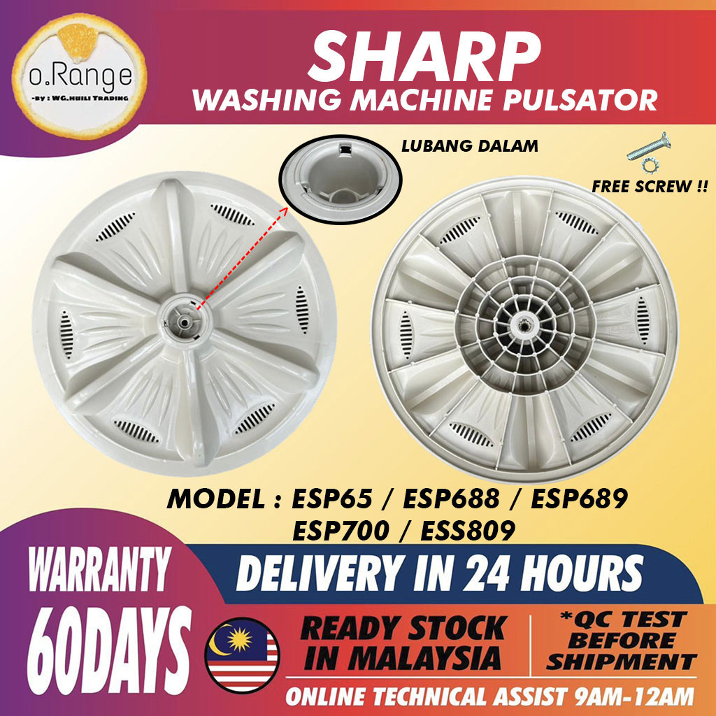 ESP65 / ESP688 / ESP689 / ESP700 / ESS809 SHARP WASHING MACHINE ...