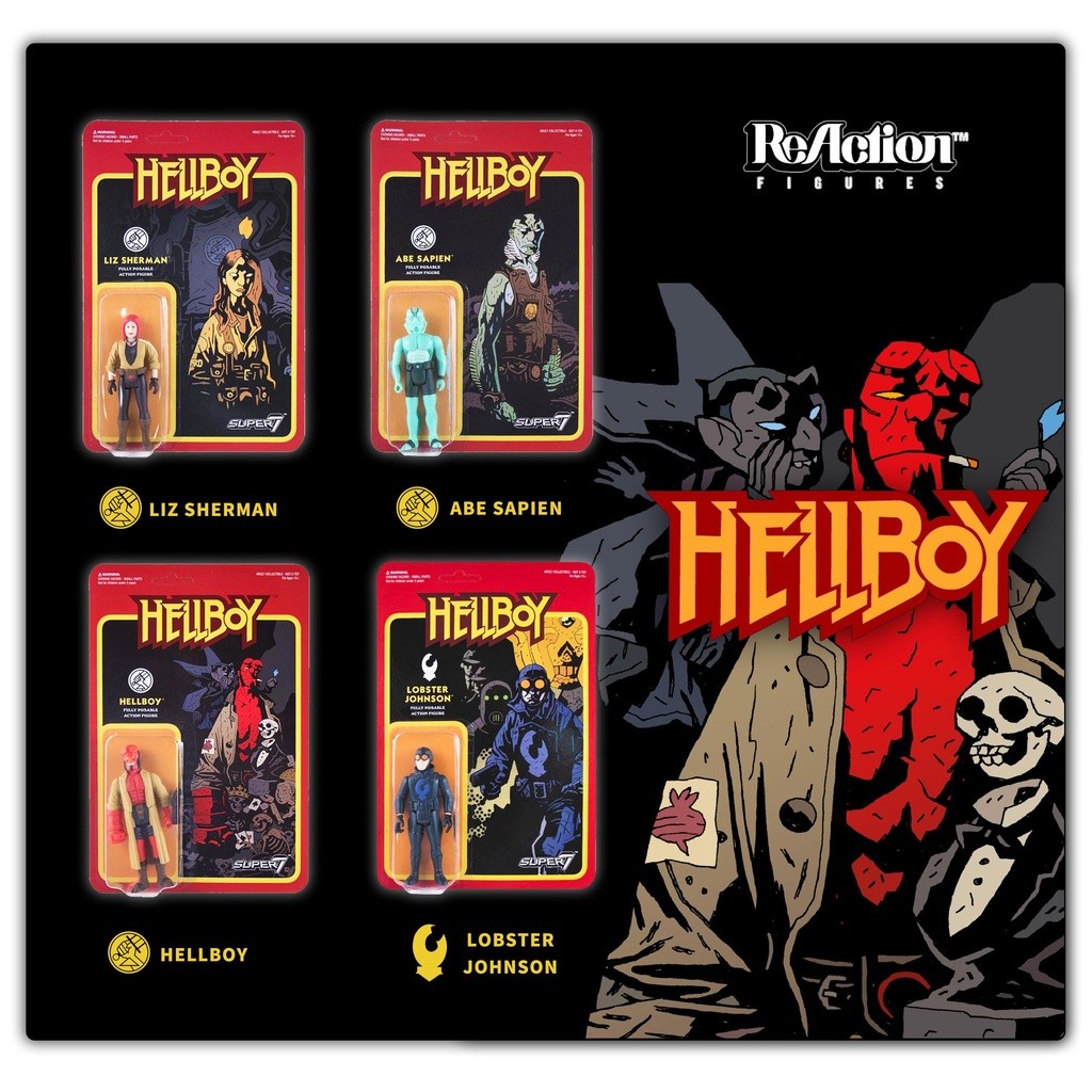 Super7 Hellboy Hellboy hanging card retro movable | Shopee Malaysia
