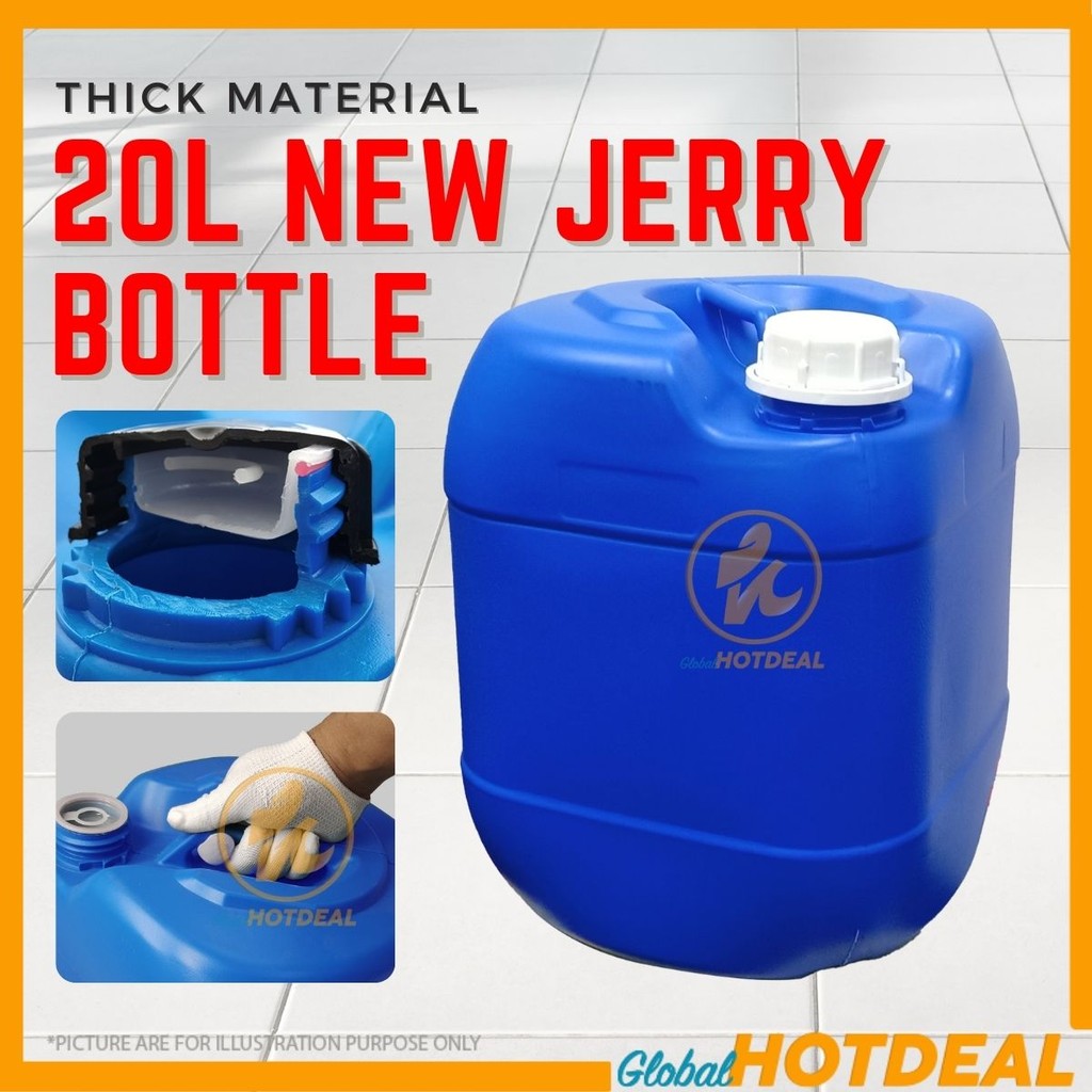 20L Drum Bottle New Container HDPE Bottle Tong Air Besar Bekas Simpan ...