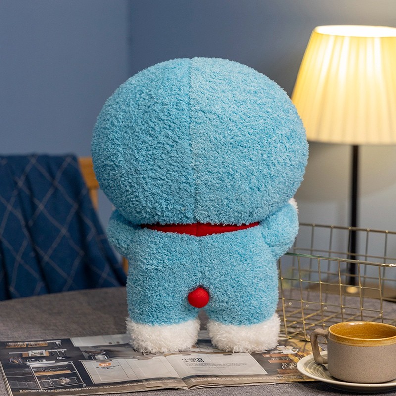 40cm Lovely Doraemon Plush Toy Cuddly Pillow Doraemon Hand Heart ...