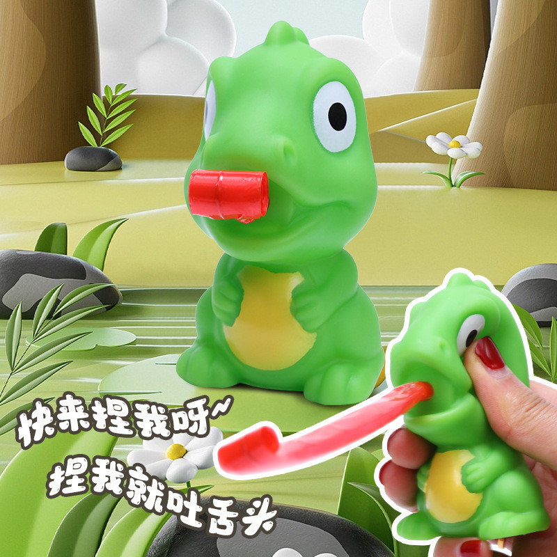 Stress Relief Cute Popping Eye Animal Squeeze Squishy Ball Hippo Bear ...