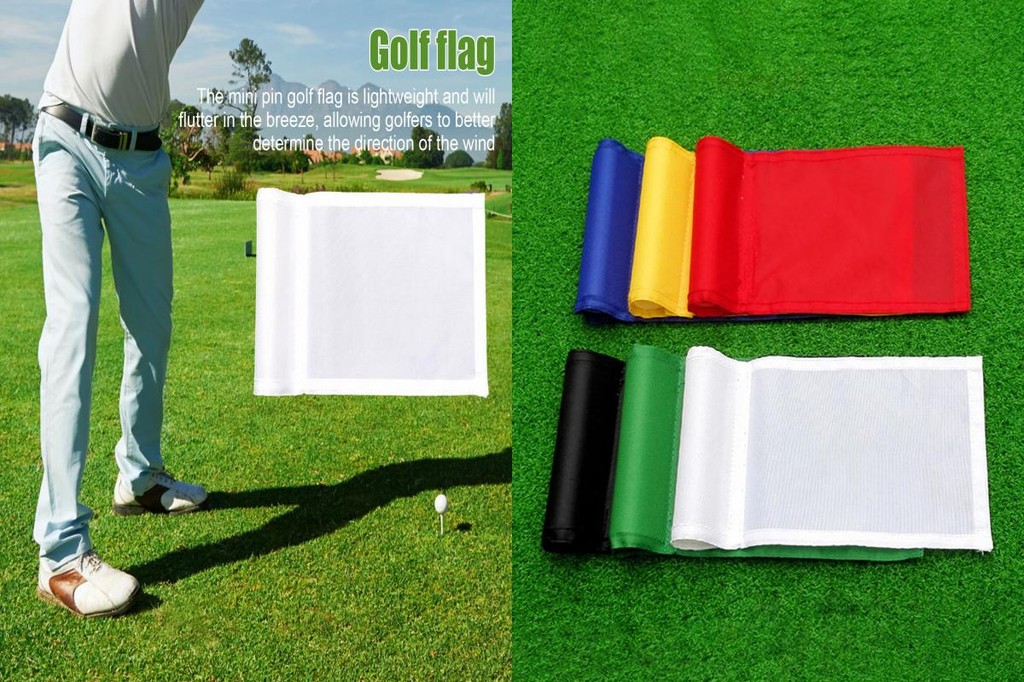 [RB] Golf Flag Nylon Material Flapping Golf Flags Mini Golf Flagstick ...
