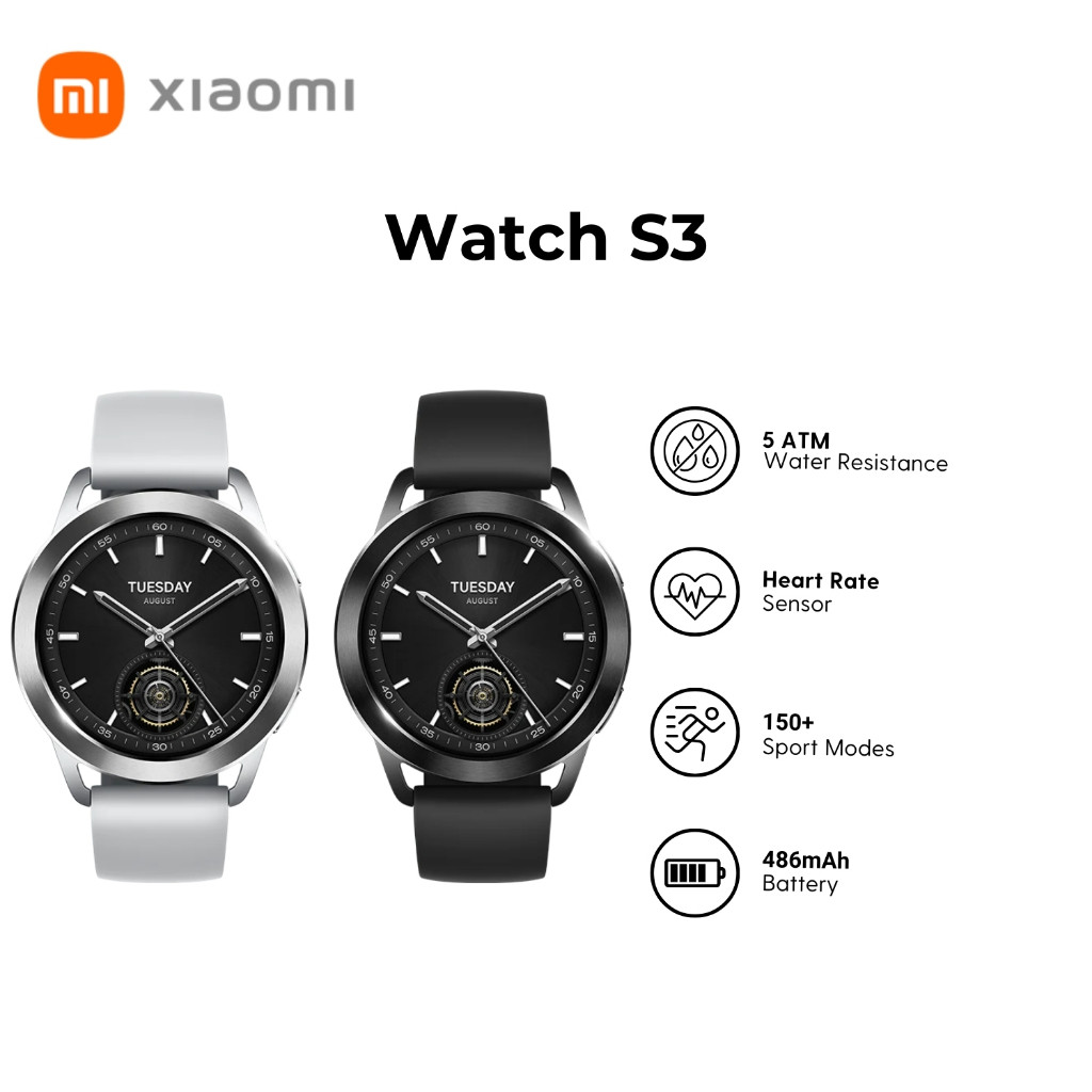 XIAOMI WATCH S3 SMARTWATCH | Shopee Malaysia