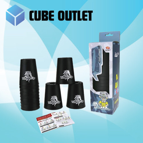 [CUBE OUTLET] YJ PURE COLOR STACKING FLYING CUPS (12PCS /SET) | Shopee ...