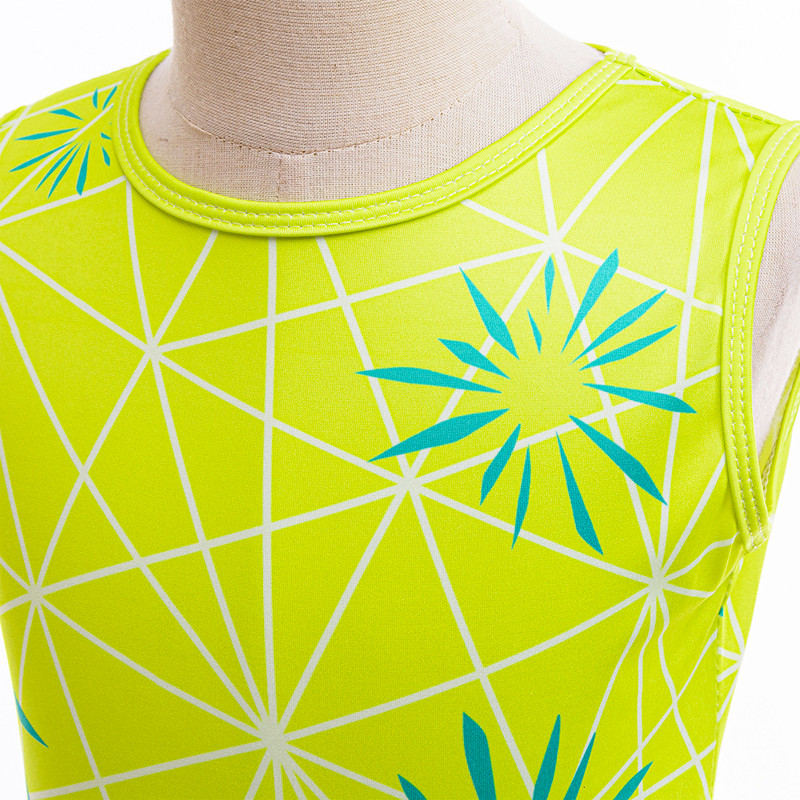 Disgust Joy Inside Out 2 Flower Green Yellow Dress For Kids Girl ...