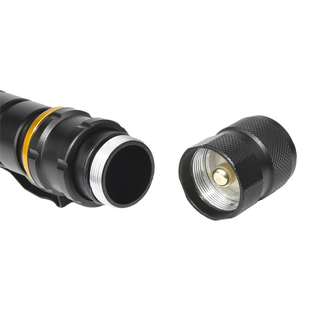 High Bright Zoom XM-L X6 LED Flashlight Rechargeable powerful 5 Mode ...