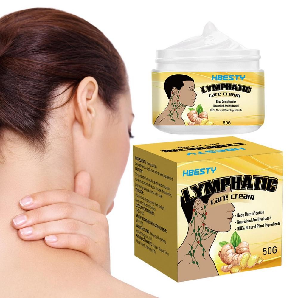 Lymphatic Detox Health Cream Massage Repair Ointment Herbs Cream Unclog ...