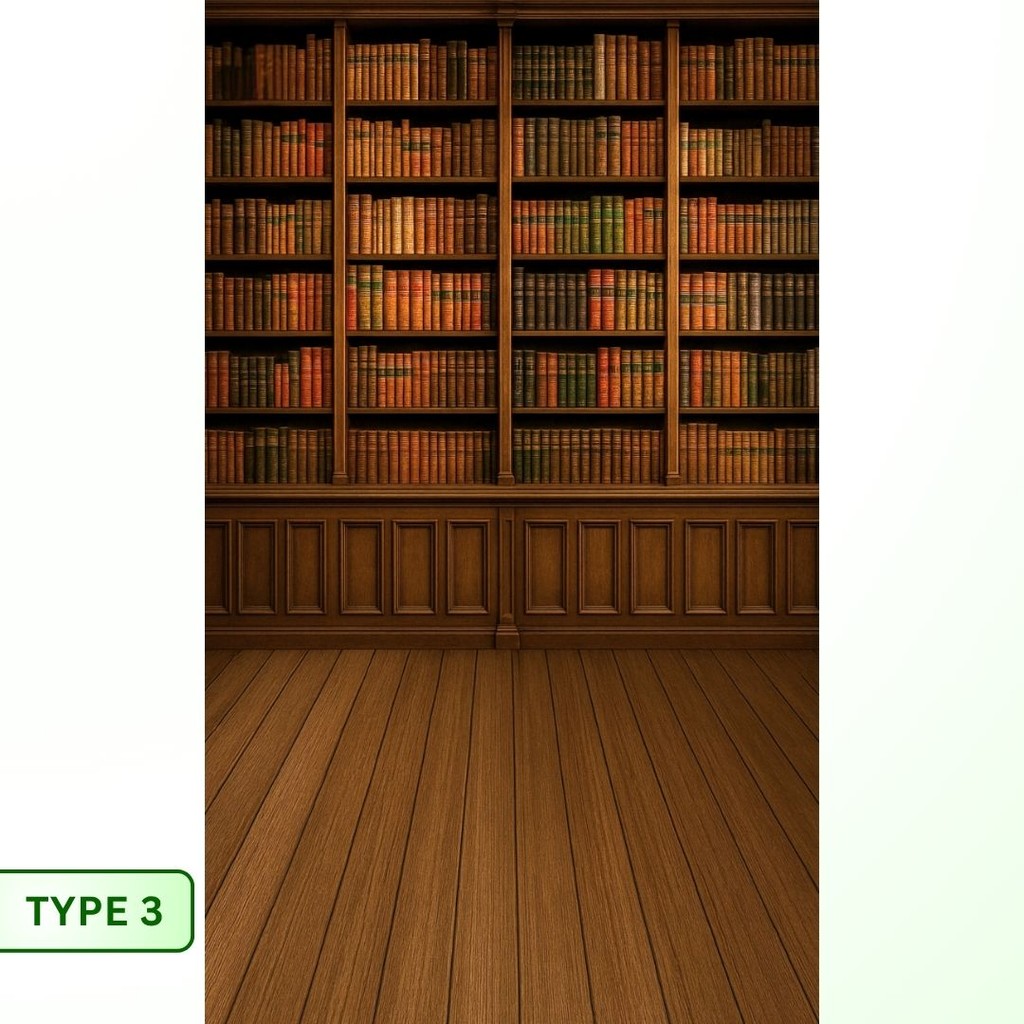 GS Bookshelf Theme Library Convo Convocation Graduation Backdrop (3 x ...