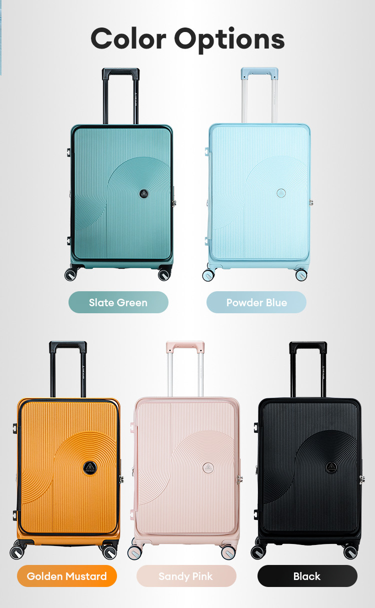 Case Valker EVE2 PC Luggage bag Hard Case TSA Lock Expandable Suitcase ...