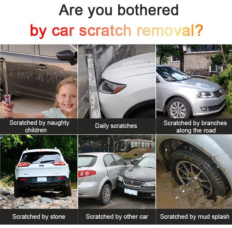 Car Paint Repair Car Scratch Remover Black | Shopee Malaysia