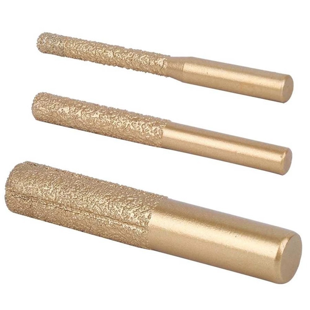 【HDS01】Brazed Diamond Router Bit Straight Shank Engraving Machine Tool ...