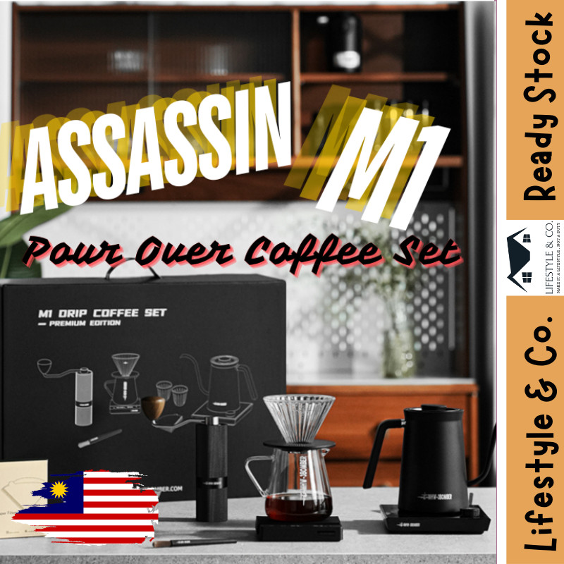 MHW-3BOMBER Assassin Smart Kettle M1 Coffee grinder pour Over Set ...