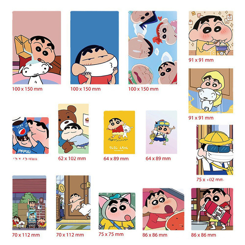 Cartoon Crayons Wall Stickers 15pcs Ins Crayon Stickers Bedroom Wall ...