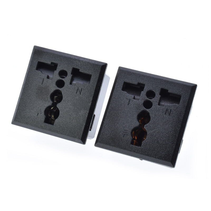 Power socket Black Universal Electrical Outlet Extender CE ...