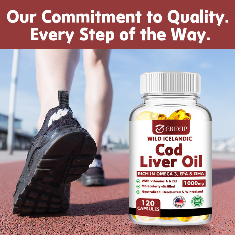 GREVIP Cod Liver Oil | Natural source of omega-3 fatty acids EPA and ...