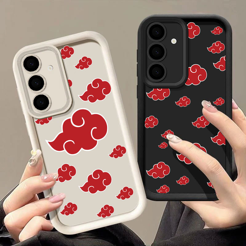 Anime Akatsukis Red Clouds Narutos Phone Casing for Samsung Galaxy S23 ...