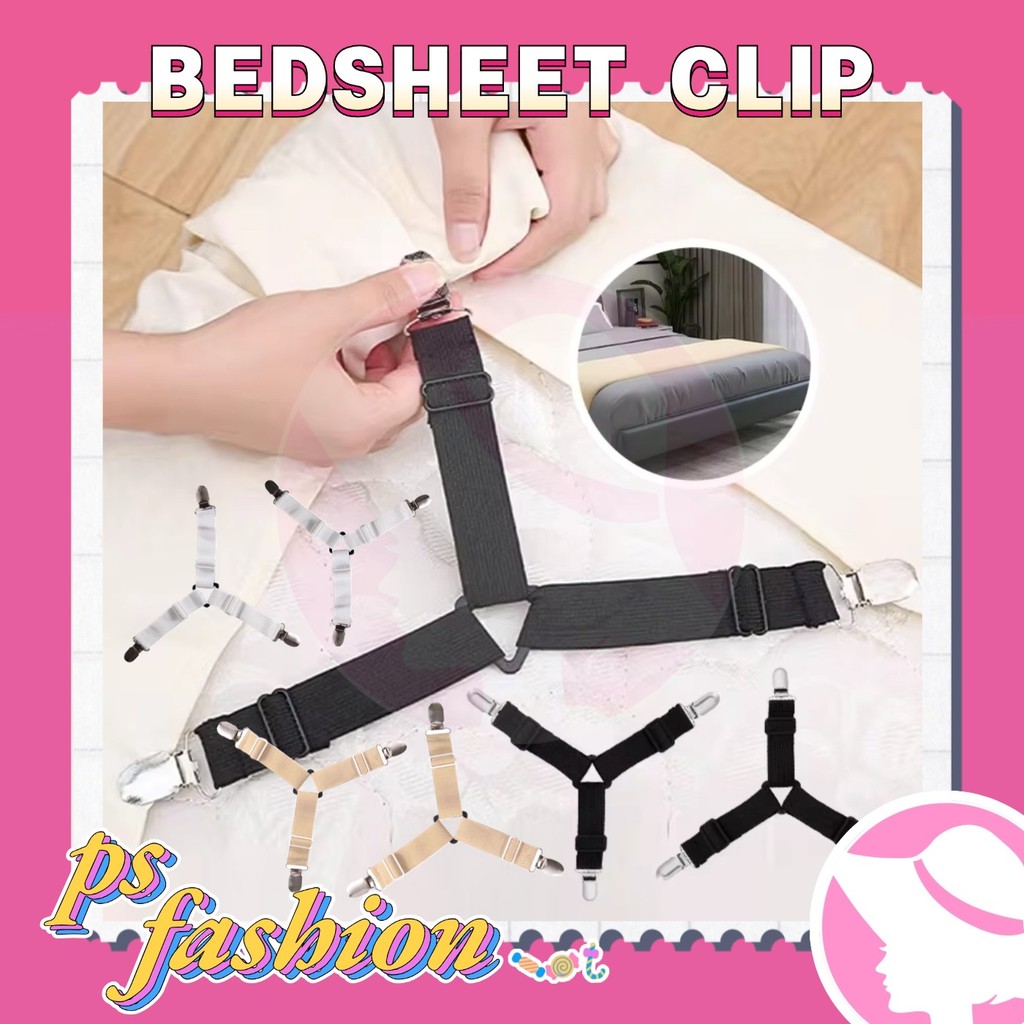1pc Bed Sheet Clip Holder Elastic Mattress Fastener Grippers Clips ...
