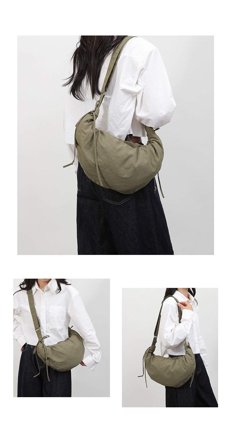 CANOPY Crossbody Nylon Bag Cos Women Dumpling Bag Shoulder Bag | Shopee ...