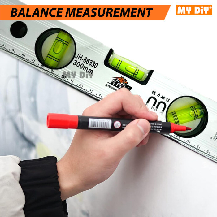 DIY Online4u - 12” OR 24” ALUMINIUM MAGNETIC SPIRIT LEVEL WITH MAGNETIC ...