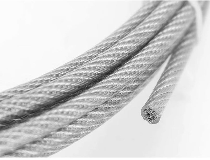 1meter 0.4mm-5mm PVC Coated 304 Stainless Steel Wire Rope Soft Fishing ...