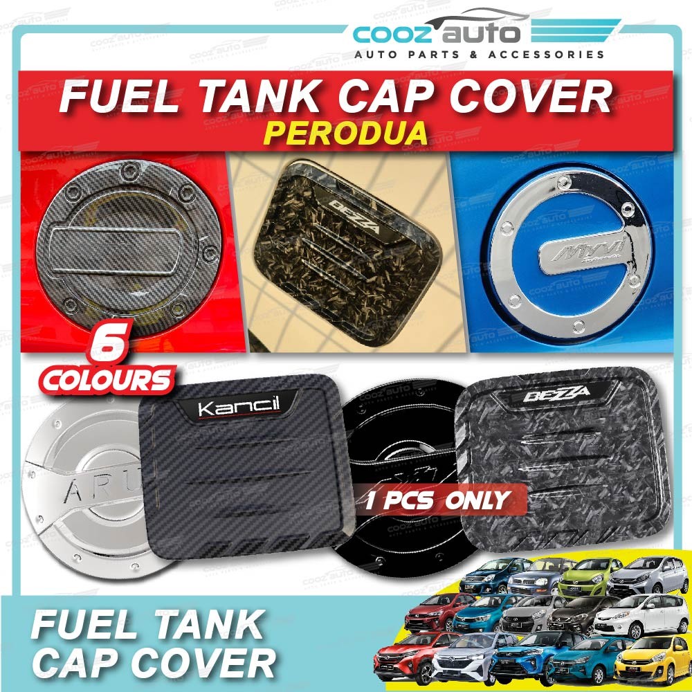 Perodua Myvi Bezza Alza Axia Ativa Fuel Tank Cover Protector Fuel Cap ...
