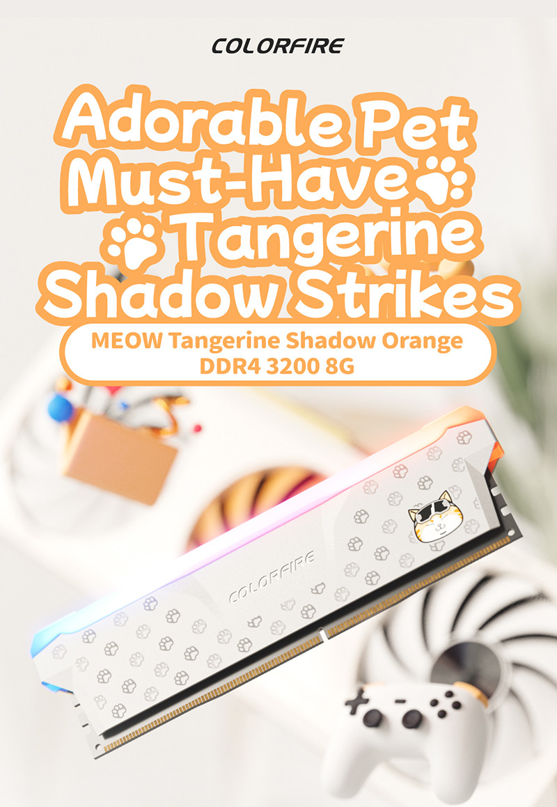COLORFIRE MEOW 8GB DDR4 3200MHZ MEMORY RAM | Shopee Malaysia