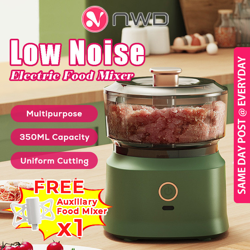 𝗘𝗔𝗦𝗬 𝗢𝗣𝗘𝗥𝗔𝗧𝗘 》Cordless Mini Baby Food Processor Electric Blender Garlic ...