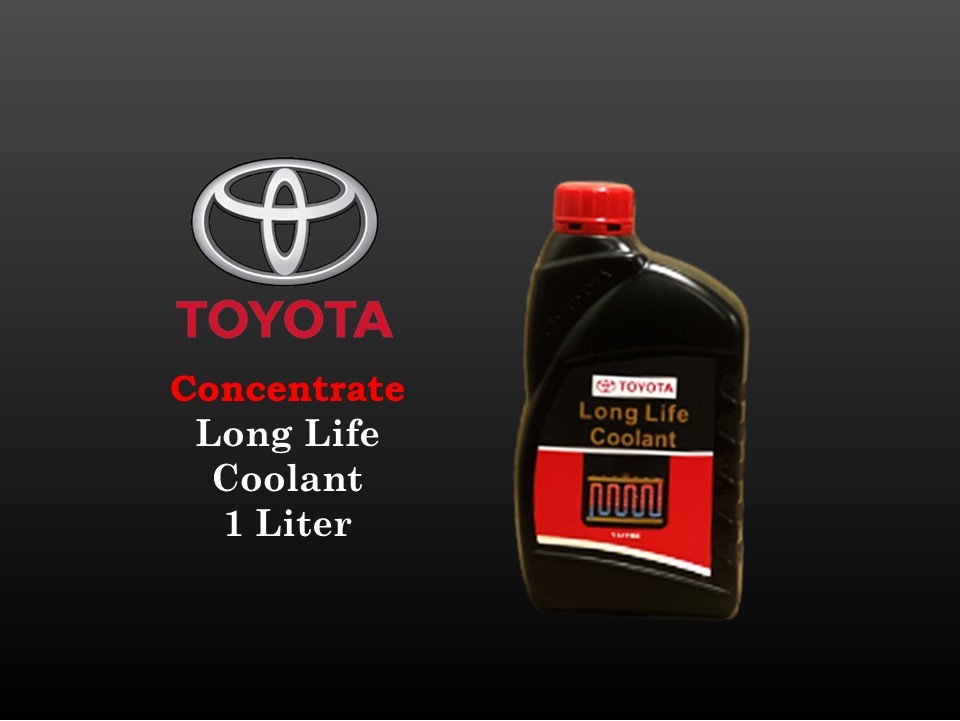 ORIGINAL Toyota - Long Life Coolant 1L Concentrate Radiator Coolant - 1Liter | Shopee Malaysia