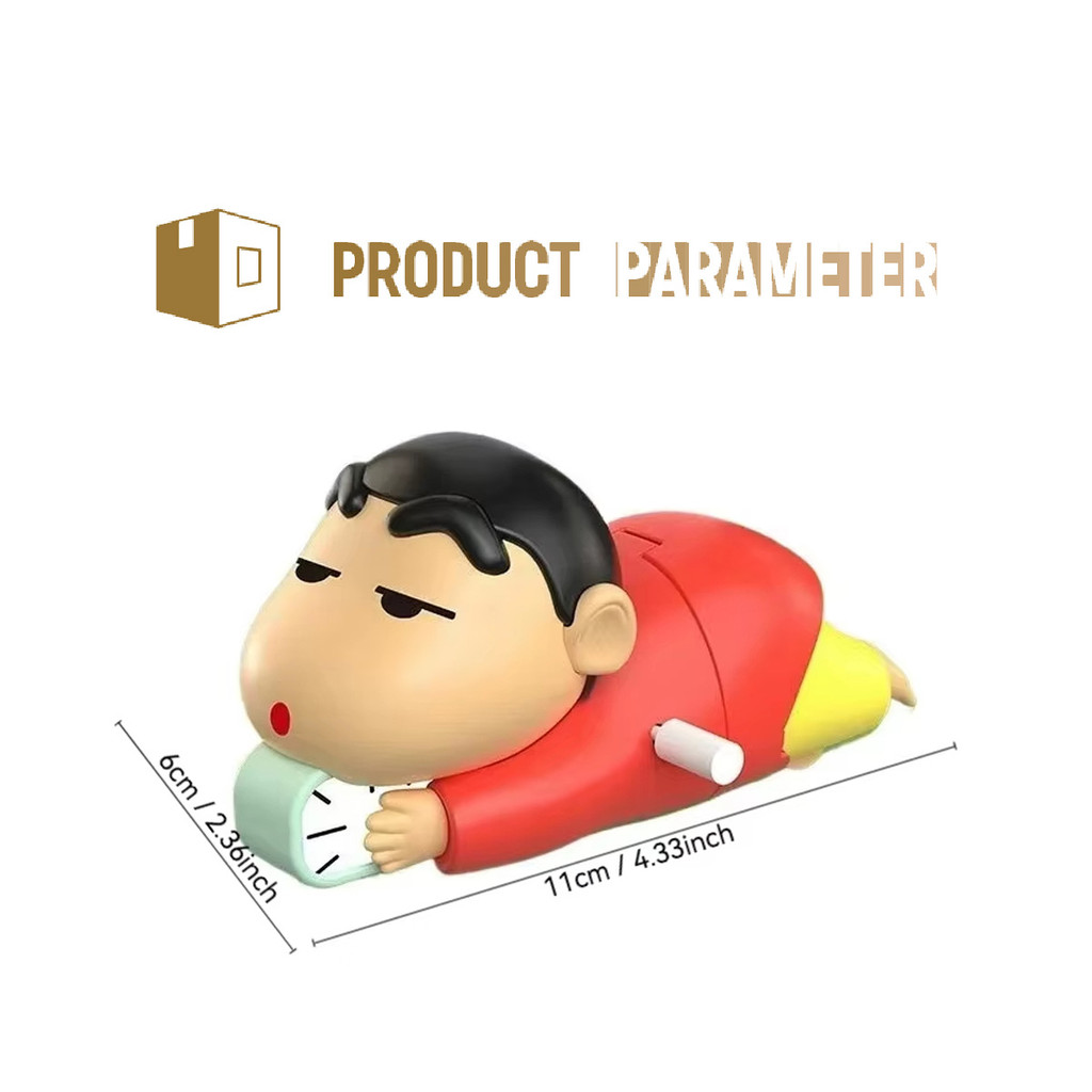 Crayon Shin-chan Crawling Clockwork Movable Toys Fashion Creative ...
