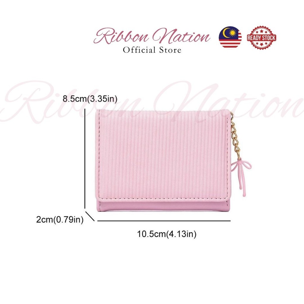 🎀 🇲🇾 𝐑𝐄𝐀𝐃𝐘 𝐒𝐓𝐎𝐂𝐊 🇲🇾🎀 Ribbon Wallet Cute Waterproof Dompet Student ...