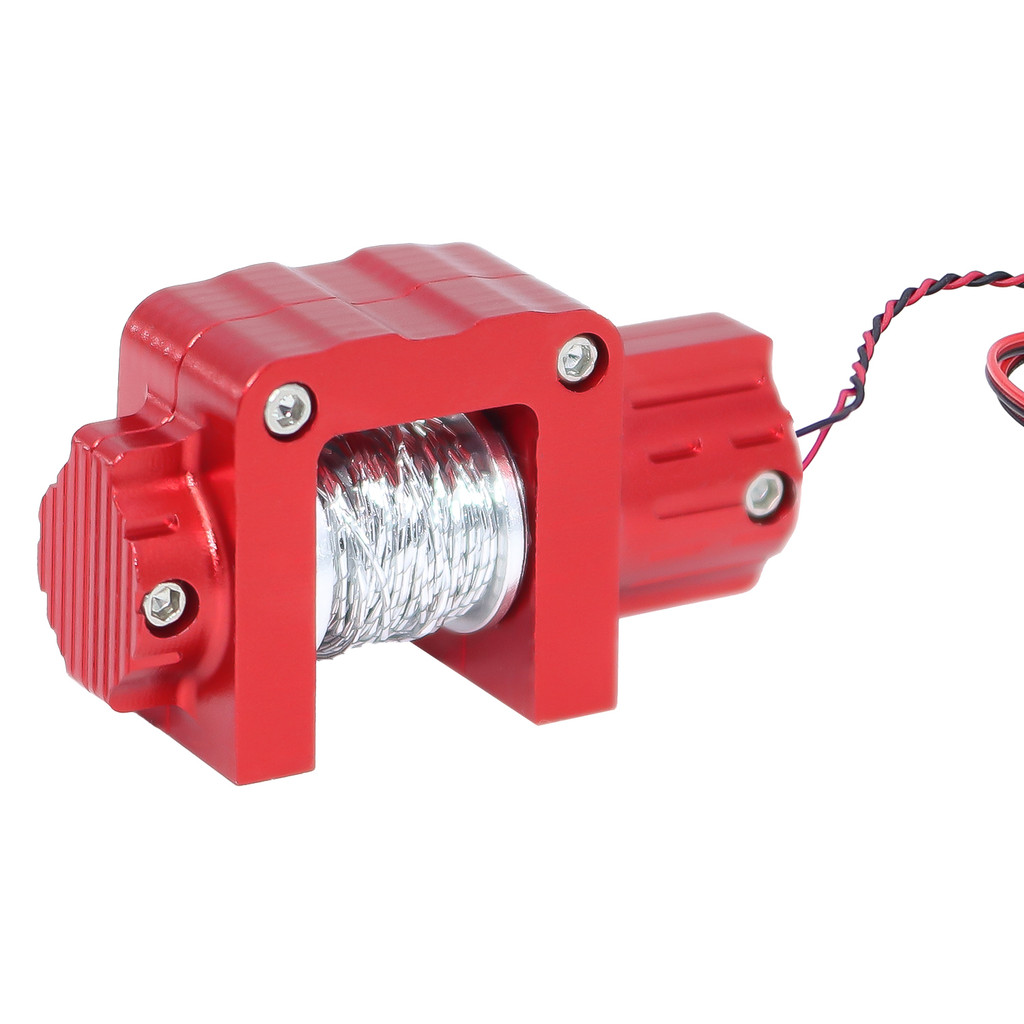 RC Metal Simulated Winch With Controller System Wireless Winch for 1/18 ...