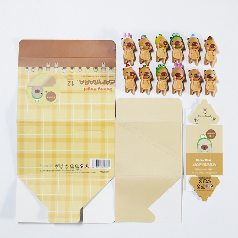 2025 New Angel Hippers Capybara Mini Figures Blind Box Cute Doll ...