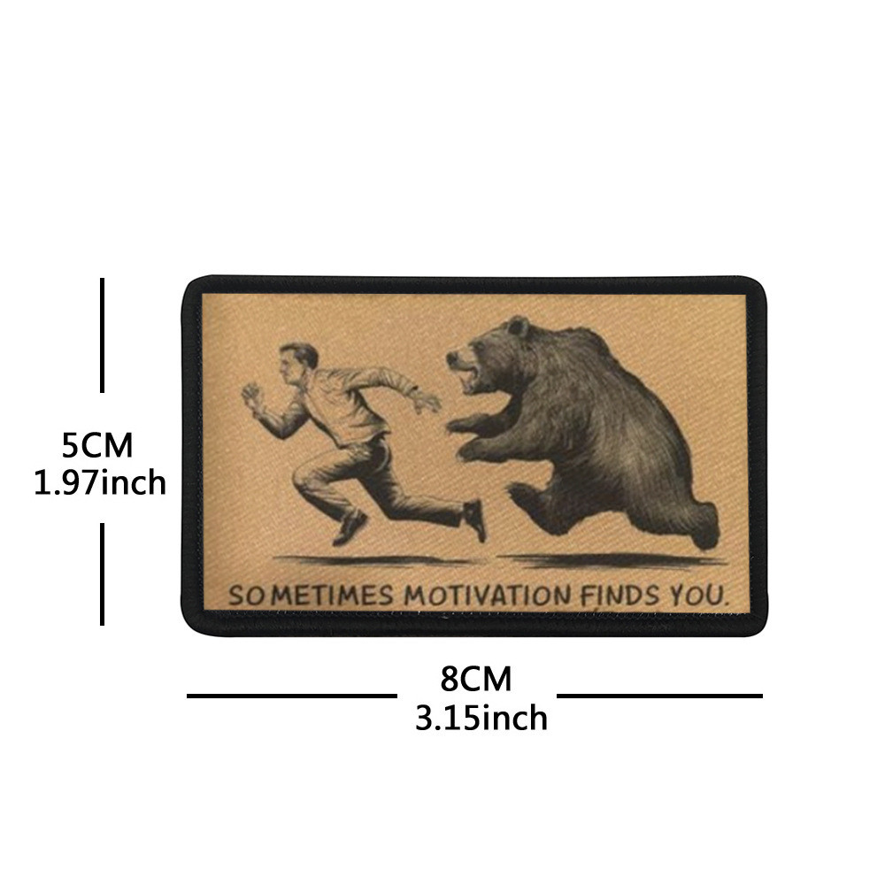 Funny Saying SILLY GOOSE CAT Mouse Rat Raccoon Bear Tactical Patch Hook ...