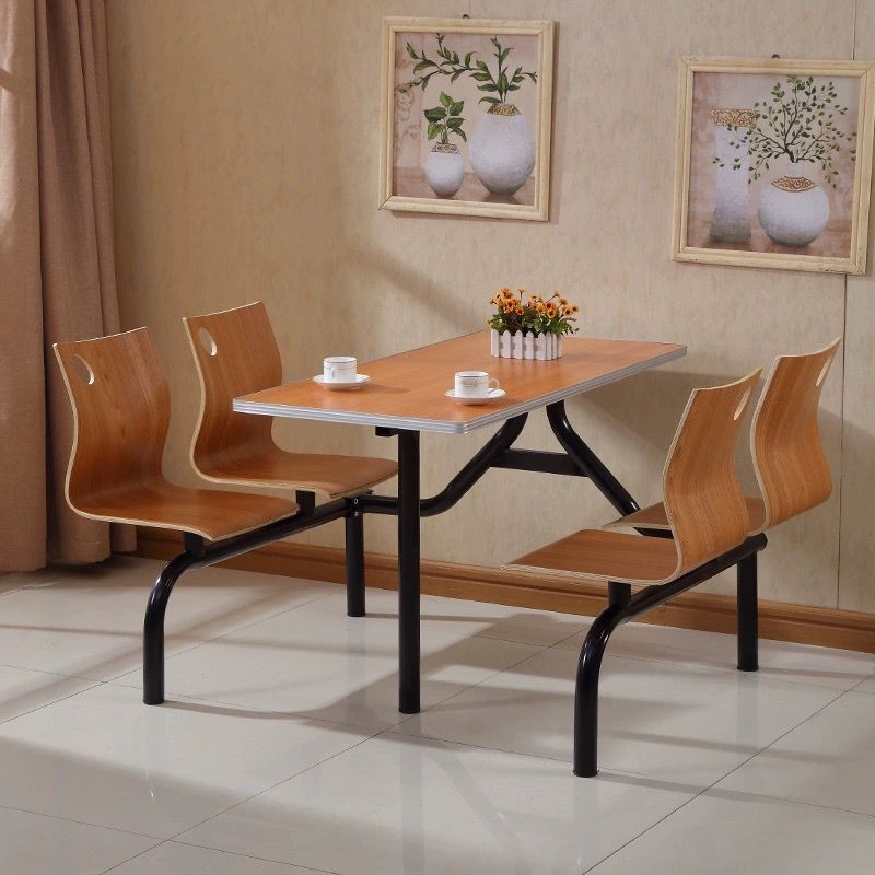 KFC Fast Food Table And Chair Combination School Canteen Special One ...
