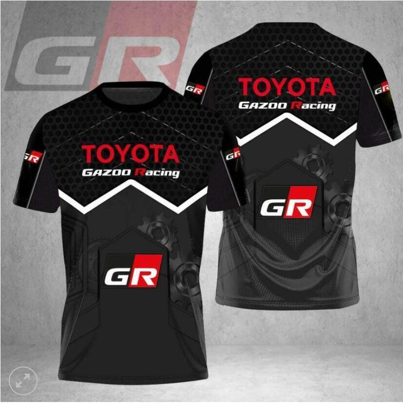 Fanmade Toyota Gazoo Racing DMG Mori 3D Printed T-Shirt S-5XL 256 ...