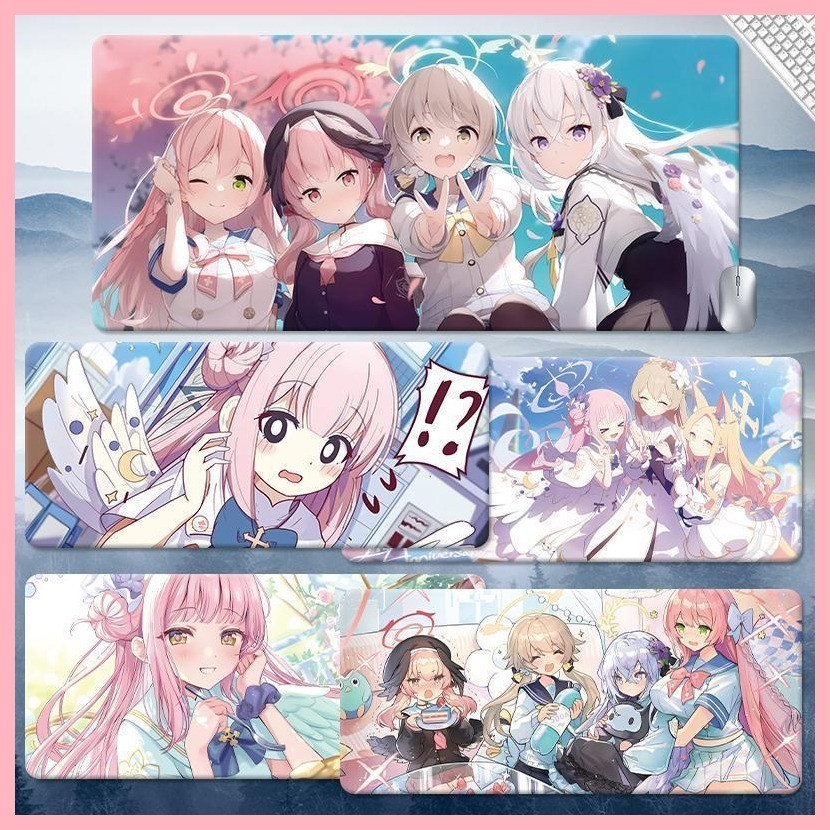 Mouse Pad Blue Archive Takanashi Hoshino Sunaookami Shiroko Sorasaki ...