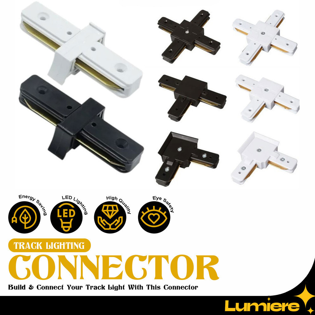 Joint LUMIERE LED Track Light Rail Joint Connector Led Ceiling Light ...