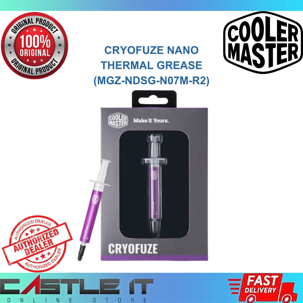 Cooler Master CRYOFUZE NANO Close Cold Contact Thermal Compound Grease ...