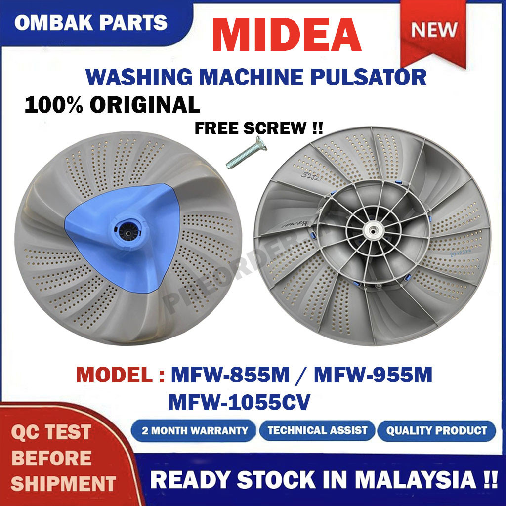 MFW-855M MFW-955M MFW-1055CV MIDEA WASHING MACHINE PULSATOR/ KIPAS ...