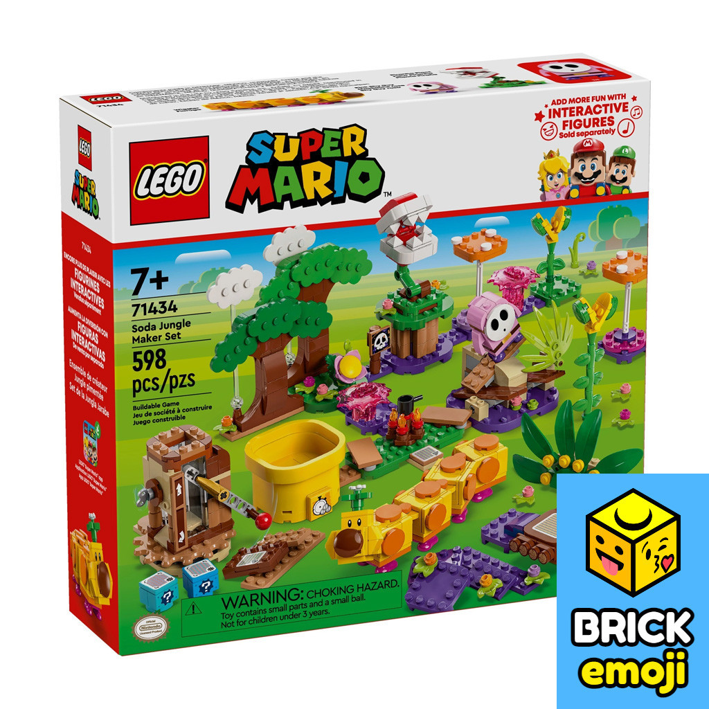 LEGO 71434 Super Mario Soda Jungle Maker Set | Shopee Malaysia